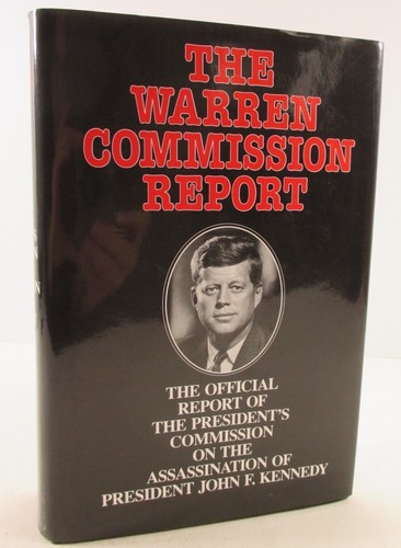 SIGNED by GERALD FORD & CLINT HILL "The Warren Commission Report" 1993 HB DJ JFK | eBay