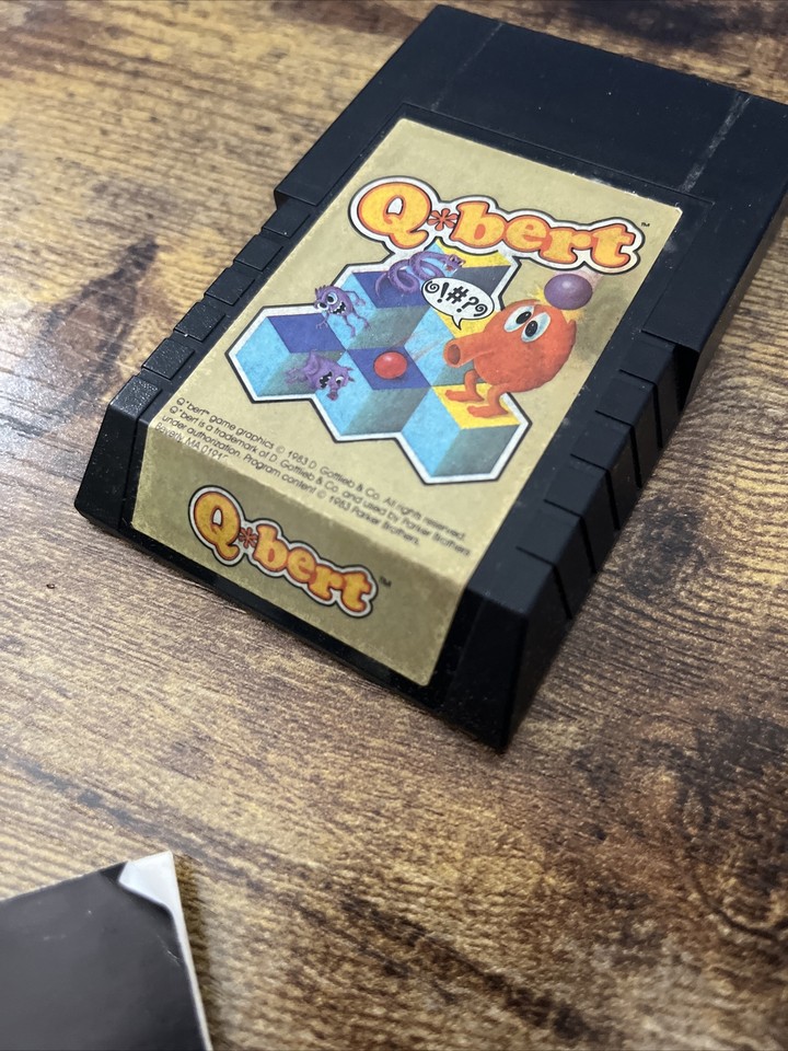 Qbert (Intellivision, 1983) Complete In Box With Game And Manual! | eBay