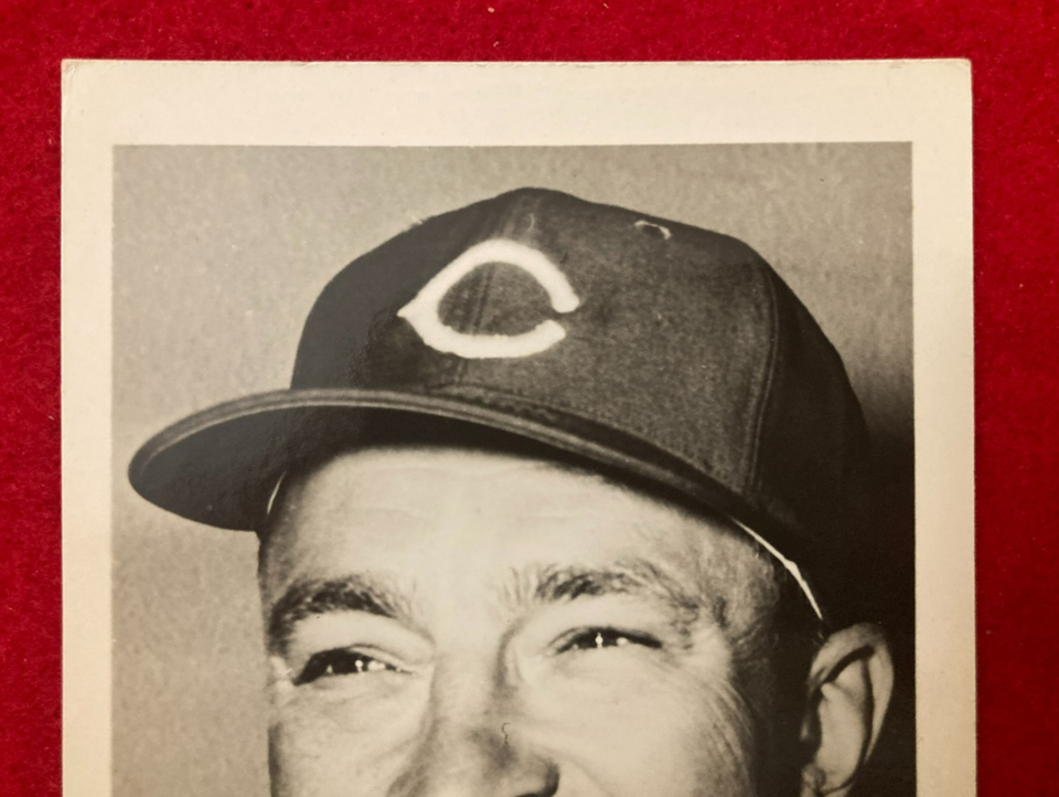 FRANK MCCORMICK Cincinnati Reds Redllegs Team Issued Postcard Photo ...