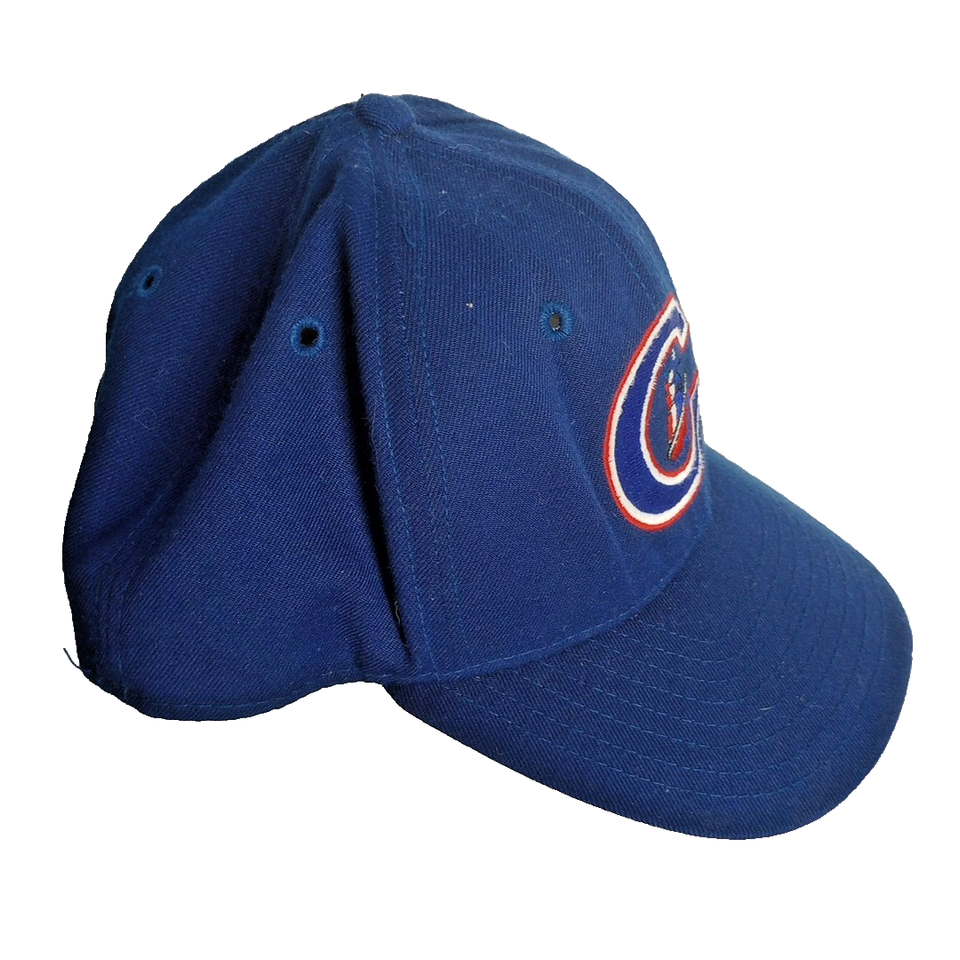 vintage DeLong Columbus Clippers minor league baseball Cap Blue C Logo ...