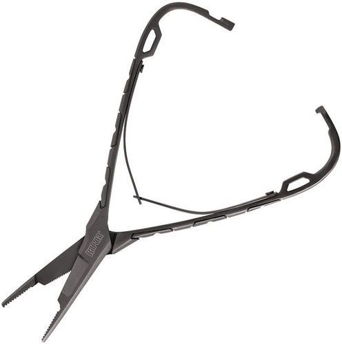 Rapala EZ Open Spring Loaded Forceps Serrated Jaws Fishing Line ...