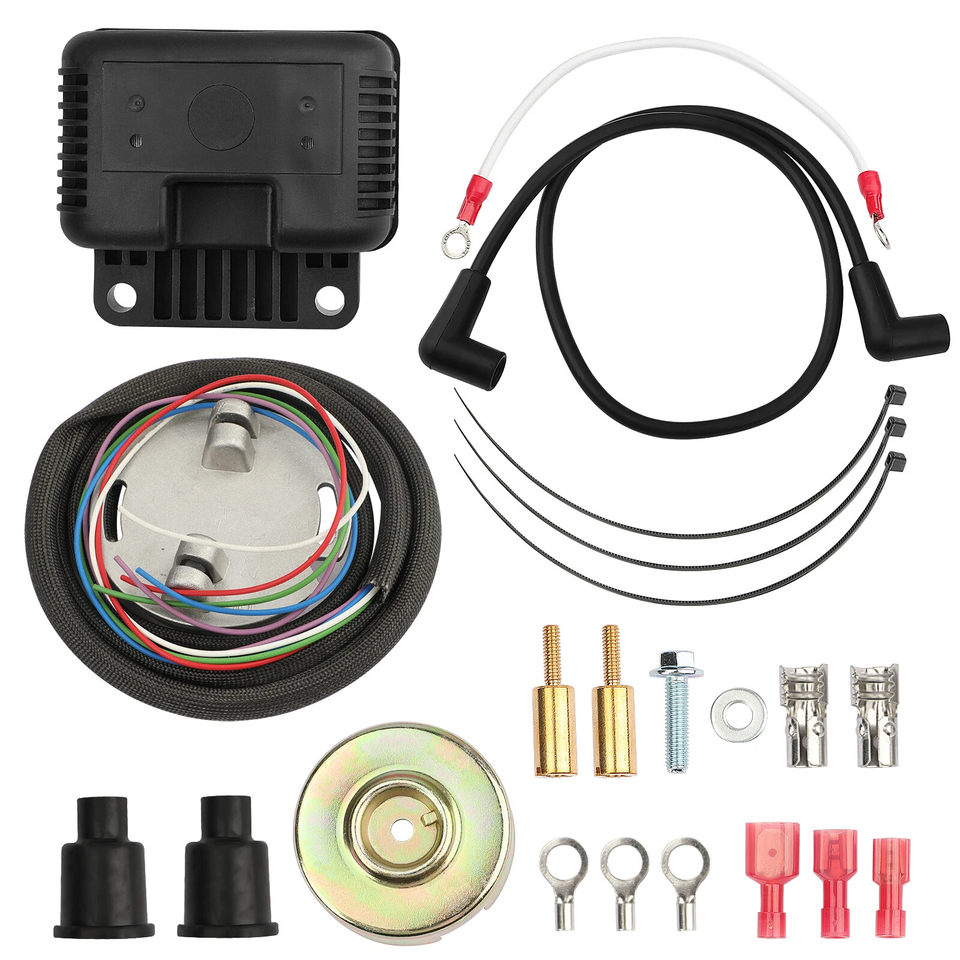 Ultima Single Fire Programmable Ignition Coil Kit Harley Evo Big Twin ...