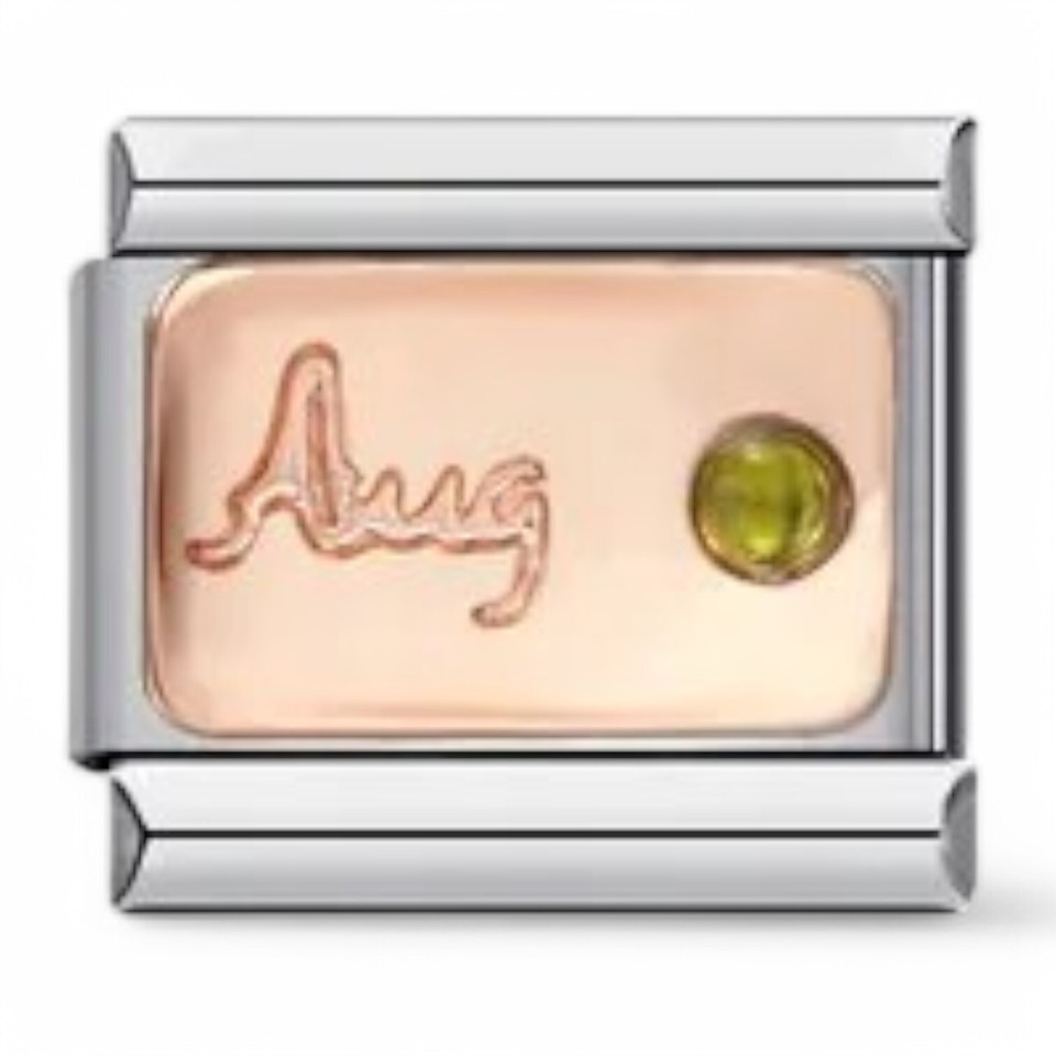 Birth Stone Gem Italian charm Fits nomination And All 9mm Italian ...