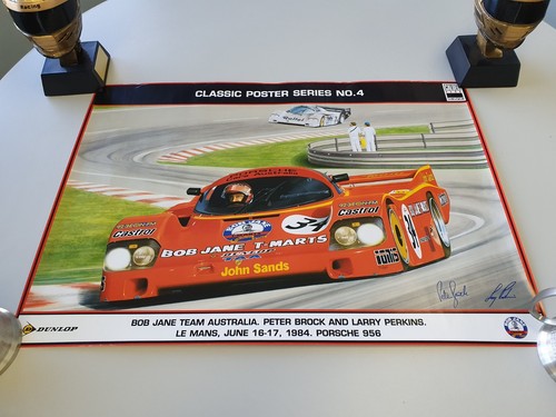 Peter Brock & Larry Perkins Signed Classic Poster Series No 4 | eBay ...