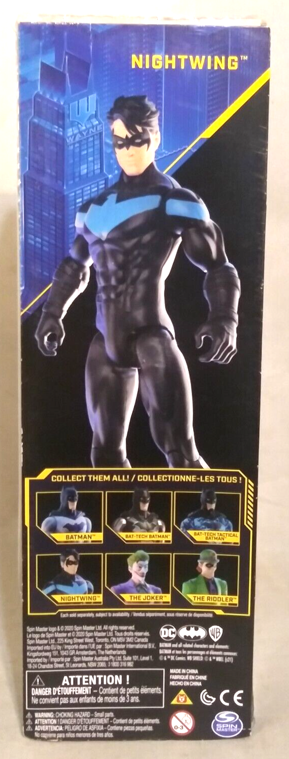 Spin Master 2020 Nightwing DC Comics 1st Edition 12" Action Figure ...