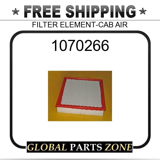 CATERPILLAR 1070266 - Air filter cross reference