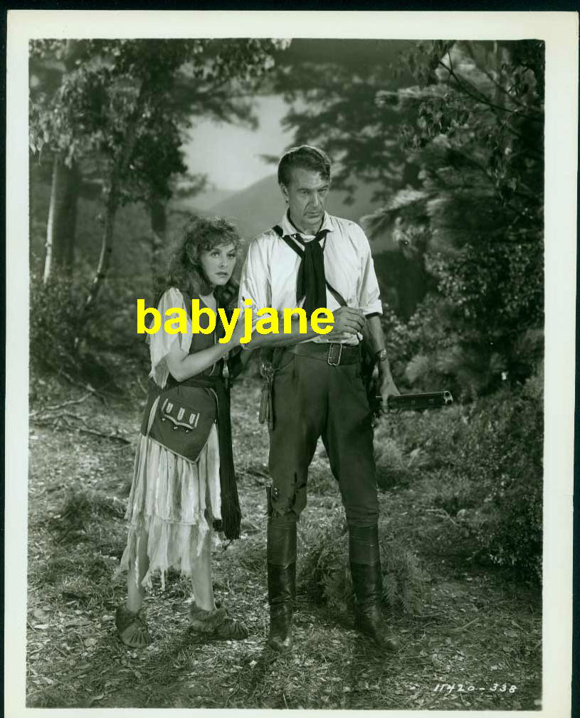 GARY COOPER PAULETTE GODDARD VINTAGE 8X10 PHOTO 1947 DEMILLE'S ...