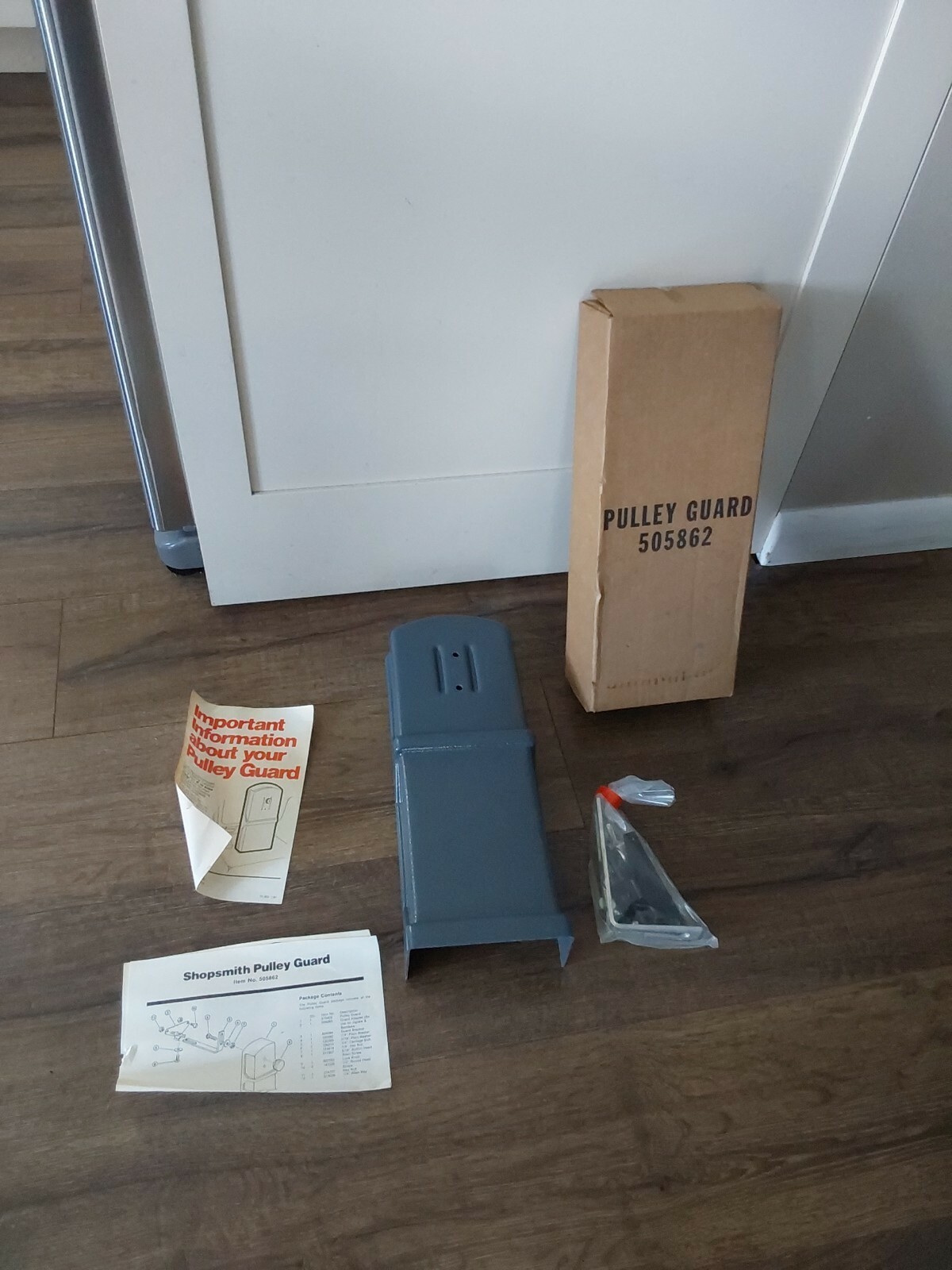 NOS NEW Shopsmith Mark V Pulley Guard 505862 JOINTER JIG SAW BELT ...