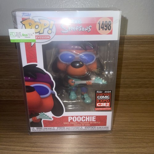 C2E2 EXPO EXCLUSIVE STICKER - Poochie - The Simpsons Funko Pop #1498 | eBay