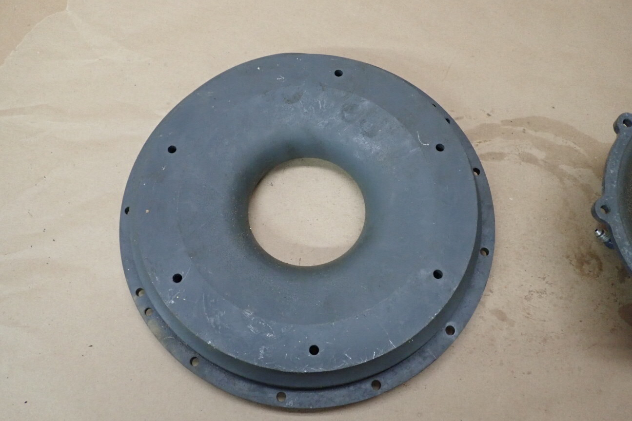 GEARED AVCO LYCOMING IGSO 480 ENGINE PART INTAKE W/ SUPER CHARGER BACK ...