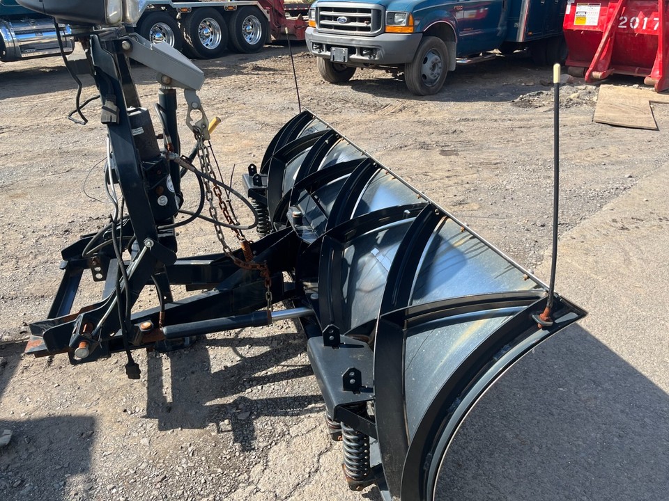 Fisher Snowplow 8ft straight stainless steel, plow only, pick up only ...