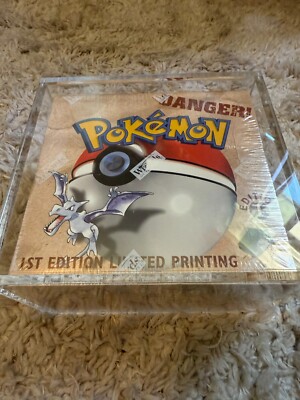 Pokemon 1st Edition Fossil NEW Factory Sealed Booster Box (photos) | eBay