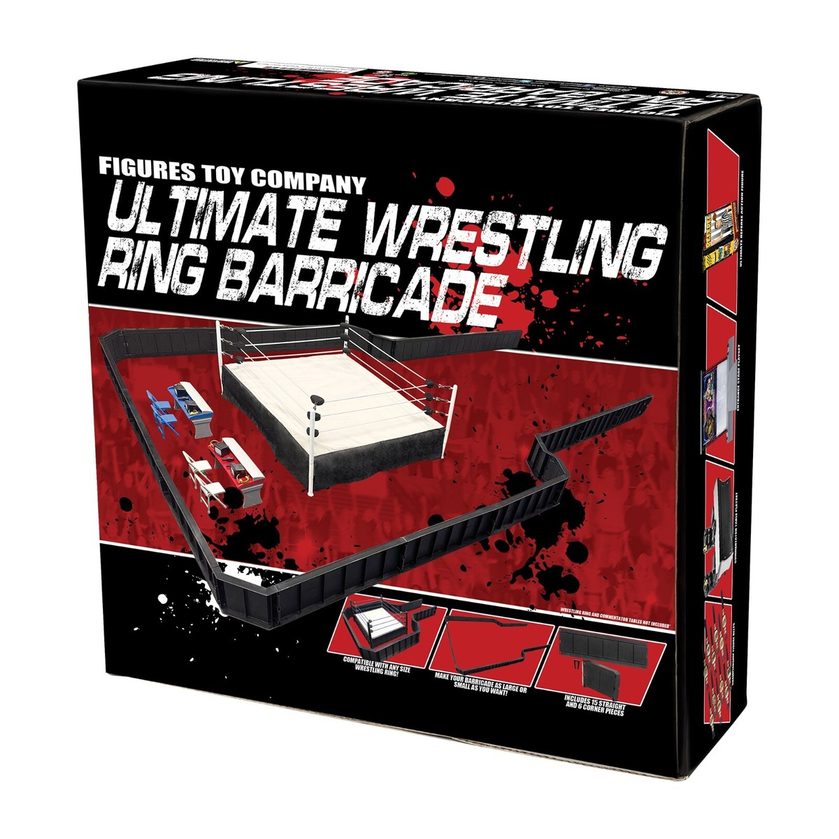 Juego De Batalla Junto Al Ring De Wwe Toys