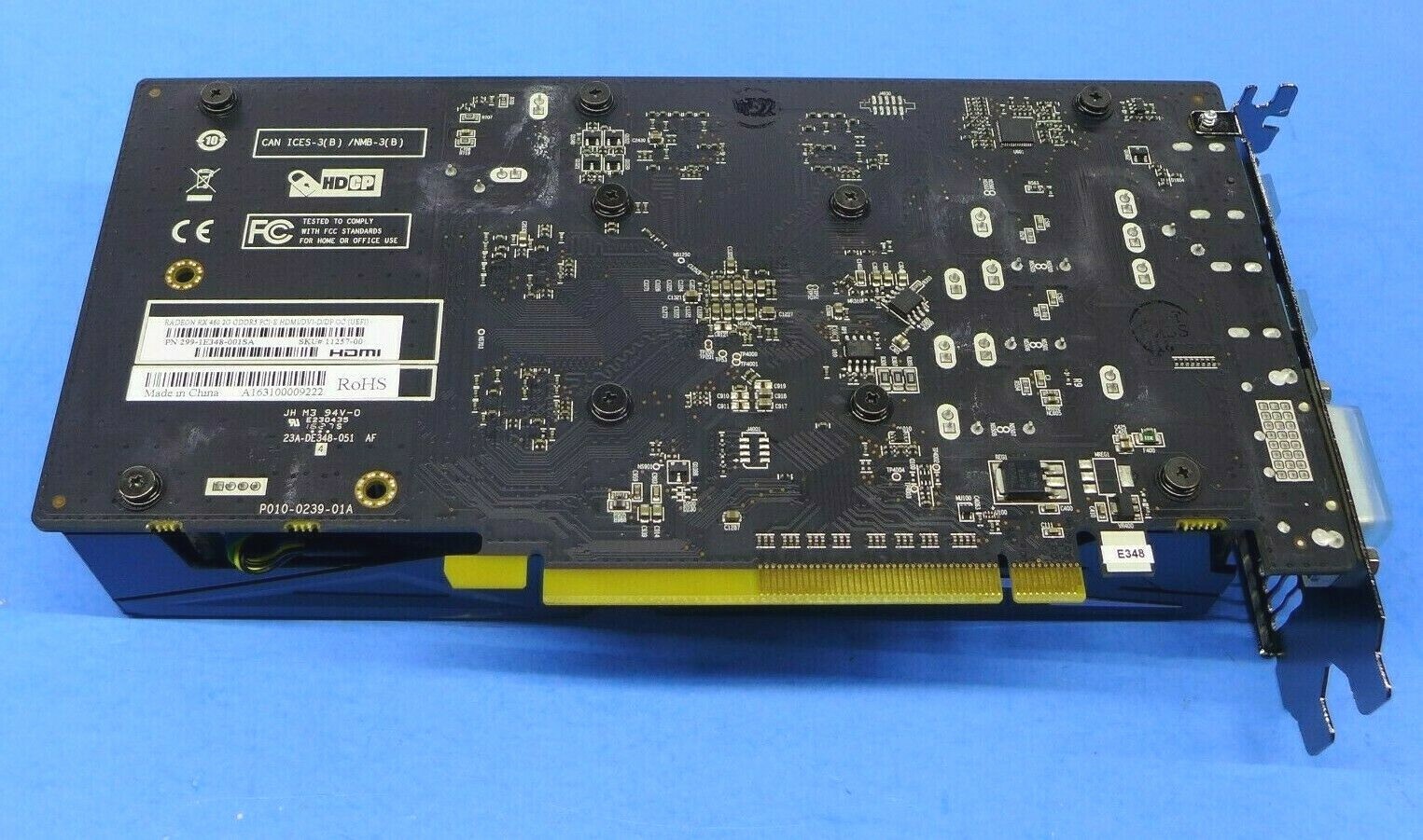 SAPPHIRE Radeon RX 460 2gb Gddr5 Pc1-e HDMI DVI DP OC Video Card VGC ...