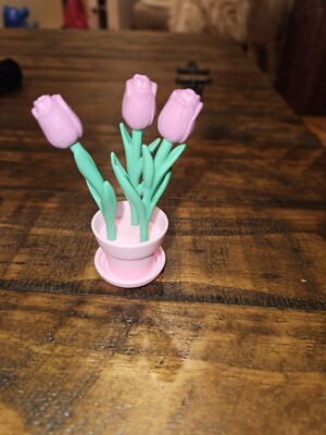 Vintage 1996 Barbie FLOWER GARDEN Playset 67531 Replacement Flower Pot ...