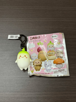 Smoko Series 1 Figural Bag Clip Keychain - Midori Daikon | eBay