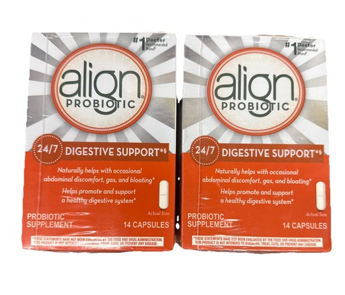 Align Probiotic 84 Count - 24/7 Digestive Support Supplement 6-14ct ...