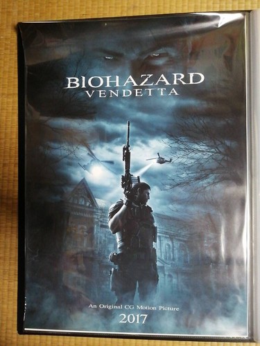 Biohazard .. Vendetta 2017 B2 Poster | eBay