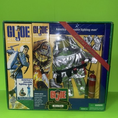 GI Joe 40th Anniversary 19th In A Series "Crash Crew" and Action Pilot ...