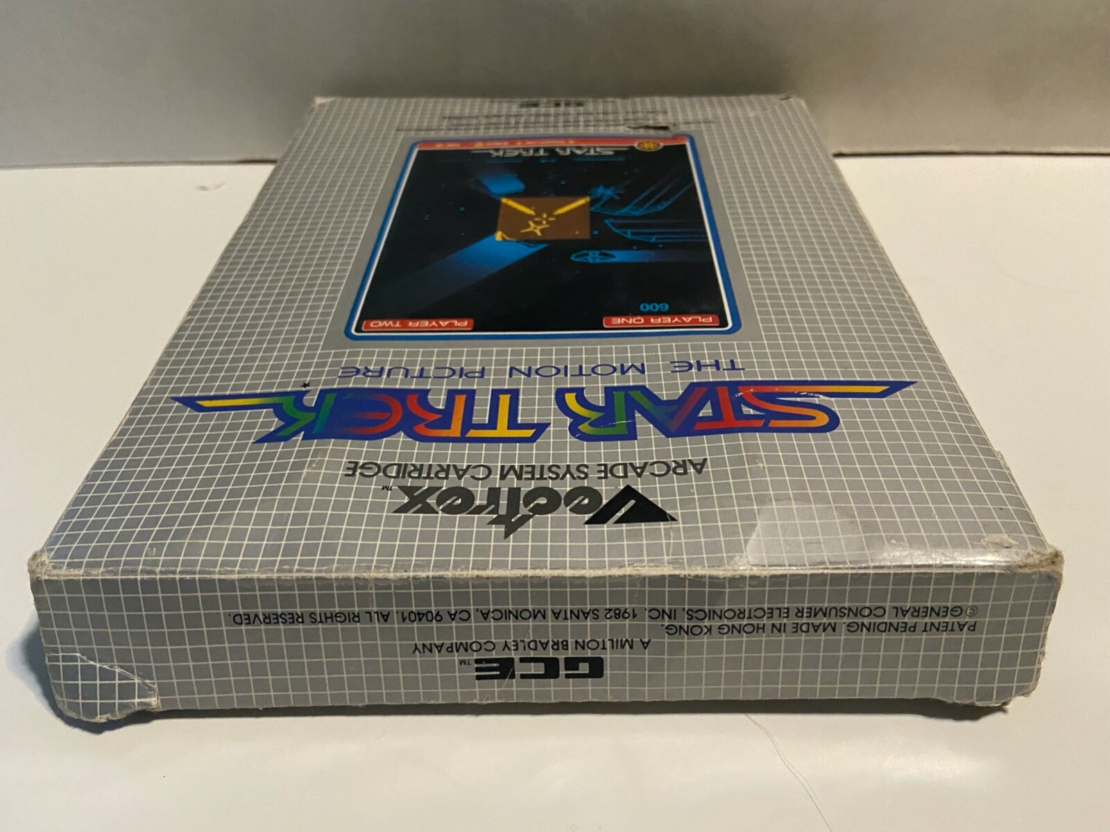 Vectrex Arcade System Star Trek The Motion Picture GCE ~ BOX & OVERLAY ...