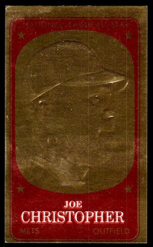 1965 Topps Embossed Joe Christopher New York Mets #52 | eBay
