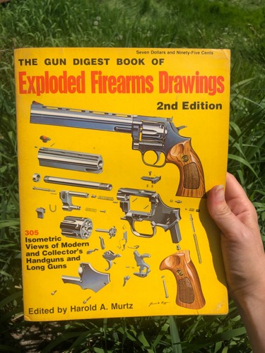 1977 The Gun Digest Book of Exploded Firearms Drawings 2nd Edition Soft ...