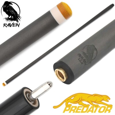 RAVEN Carbon Fiber Pool Cue - Shaft Only (12.4mm, 29") Uni-Loc ...