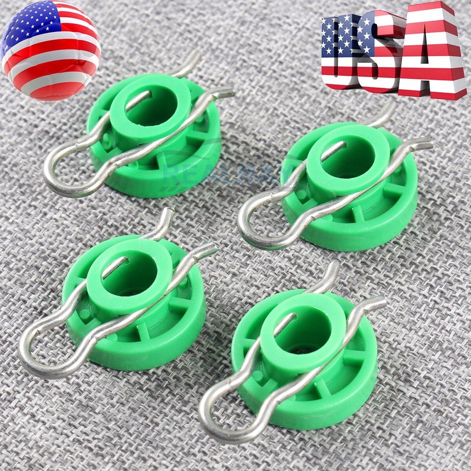 4pcs New Front or Rear Power Window Regulator Roller Retainers For Saab ...