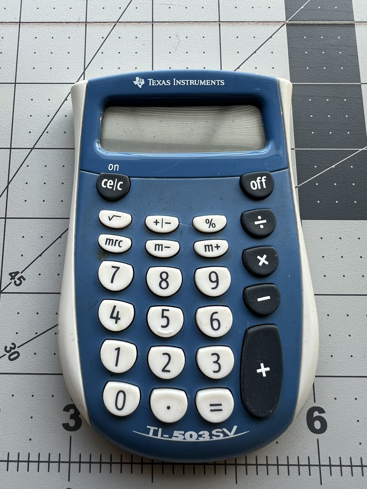 Texas Instruments TI-503 SV Basic Digital Pocket Calculator 2003 ...