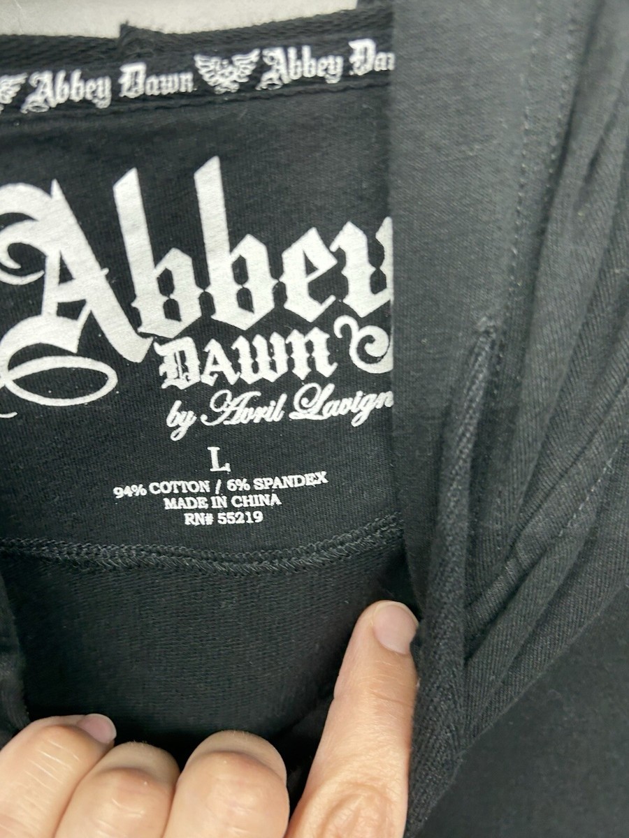Abbey Dawn by Avril Lavigne Women's Full Zip Large Short Abbey Dawn by Avril Lavigne Women's Full Zip Large Short