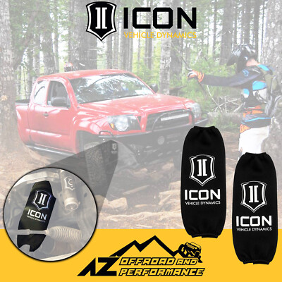 ICON Shock Wraps Neoprene 2.5 Coil Over Shock Protection Covers - Large ...