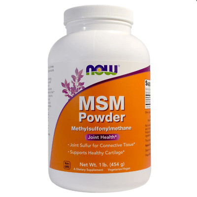 NOW Foods, MSM Powder, 1 lb (454 g) | eBay Australia