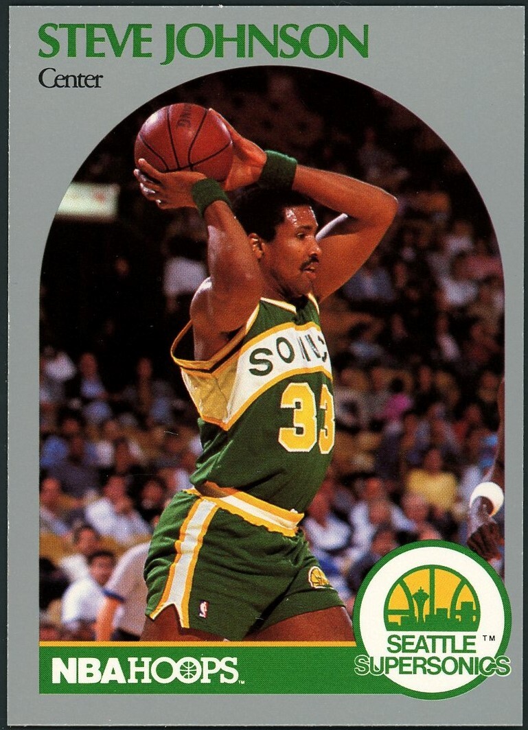 1990 NBA Hoops Steve Johnson Card #278 | eBay