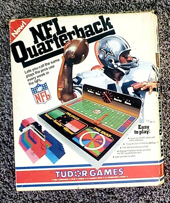 Vintage Tudor Games NFL Quarterback Football Board Game - For Parts ...