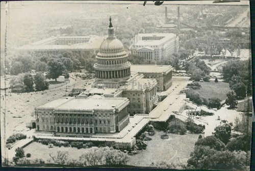 1951 Politics Statue Freedom Capitol Senate House Wing Building 5X7 ...
