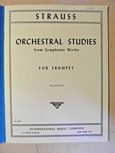 Old Notenhefte Orcchestral Exerpts from The Symphony Works 30 Pages | eBay