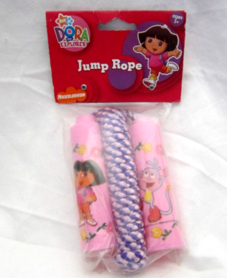 NICKELODEON DORA THE EXPLORER & BOOTS 7 FOOT JUMP ROPE JUMPING ROPE ...