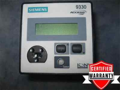 Siemens 9330 Access 9330DC-100-0ZZZZA Ion Technology Digital Readout 1 ...