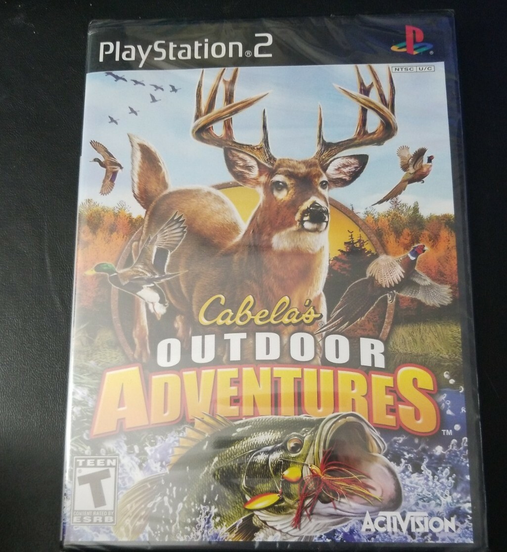 BRAND NEW SEALED Cabela's Outdoor Adventures 2009 - PlayStation 2 PS2 ...