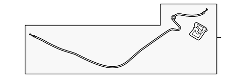 Genuine Nissan Release Cable 65621-9TG0A | eBay