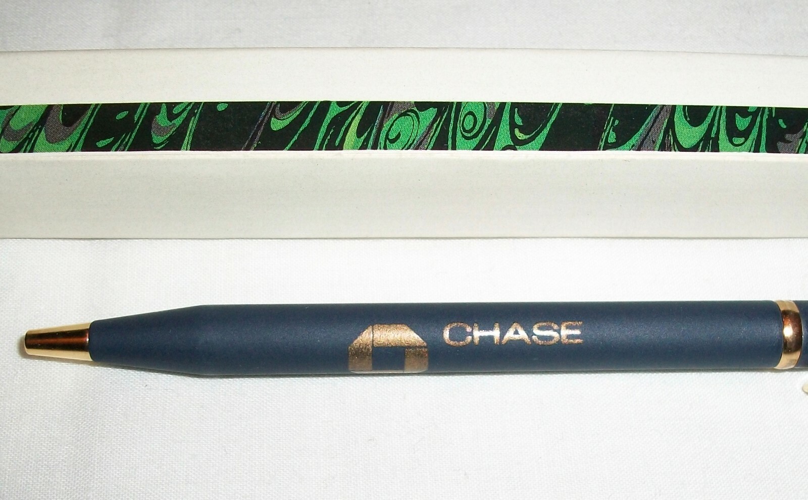 Vintage Blue Chromatic Chase Bank Banking Pen Ballpoint Twist Pen NEW ...