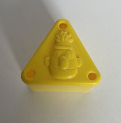 Fisher Price Elmo’s Mailbox Shape Sorter Replacement Yellow Triangle ...