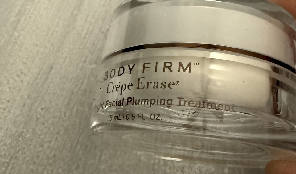 Body Firm Crepe Erase Overnight Facial Plumping Treatment Flaw Fix Eye ...