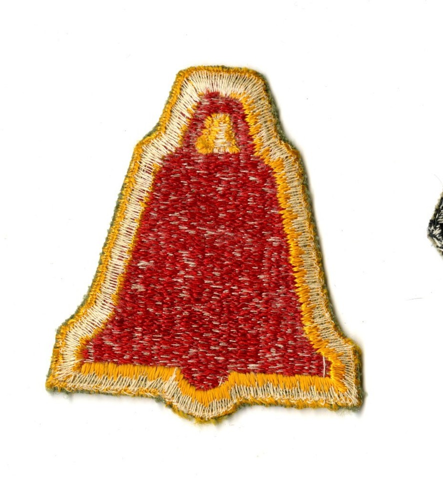 XIX Corps 1st Design White Back Patch WWII Vintage Europe France | eBay