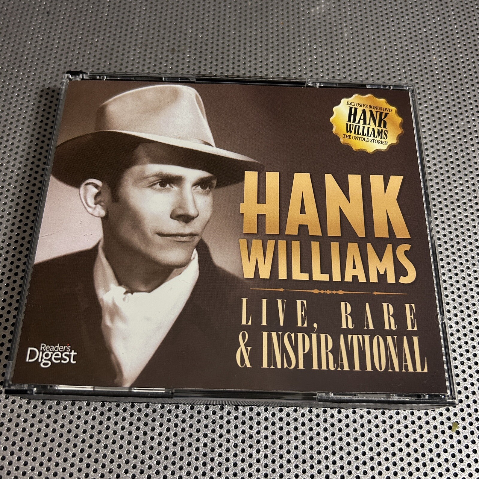 HANK WILLIAMS - Live, Rare & Inspirational (readers Digest 3 CDS & 1 ...