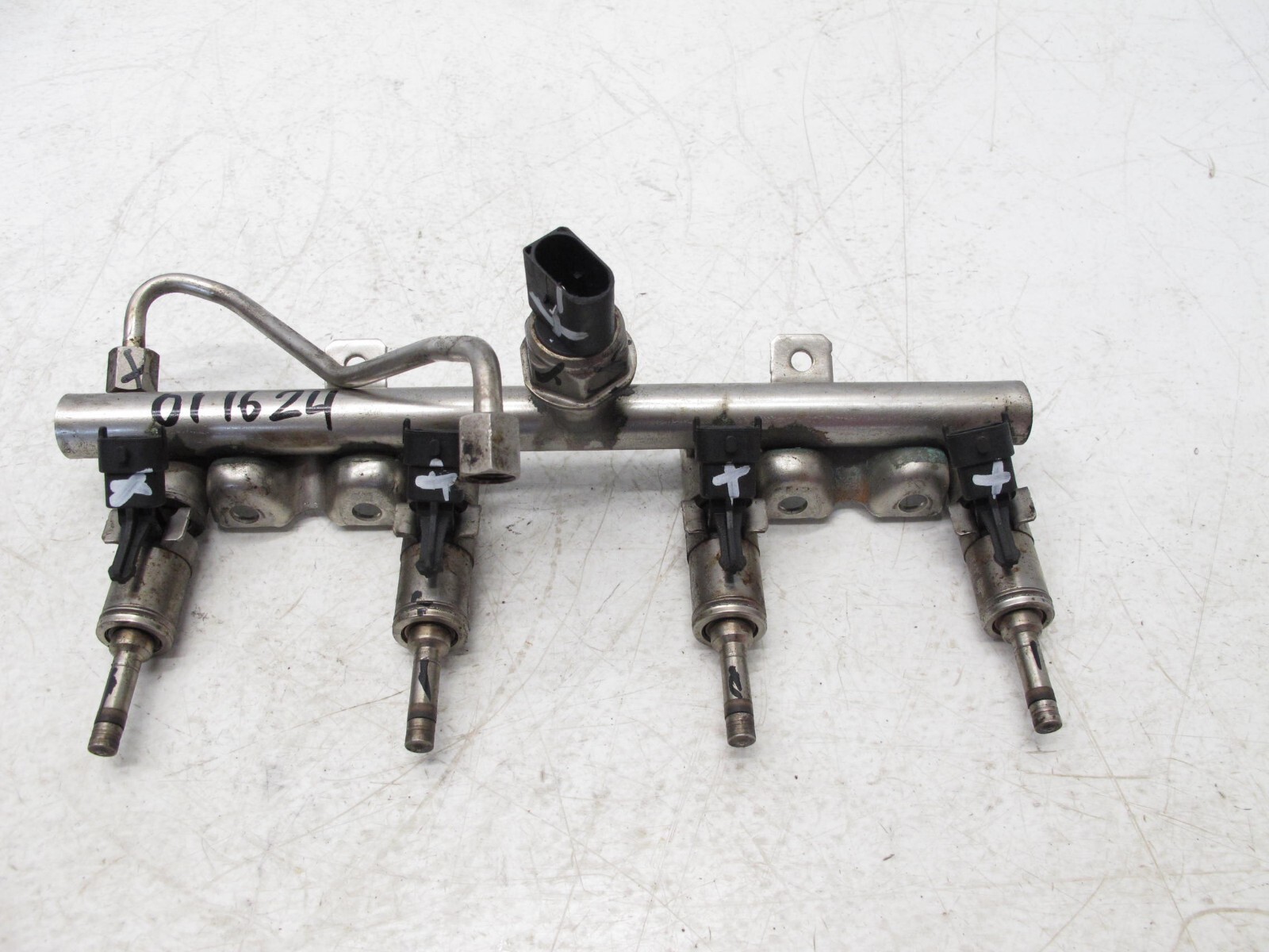 11-16 MINI COOPER S COUNTRYMAN R60 1.6 TURBO FUEL INJECTORS RAIL OEM ...