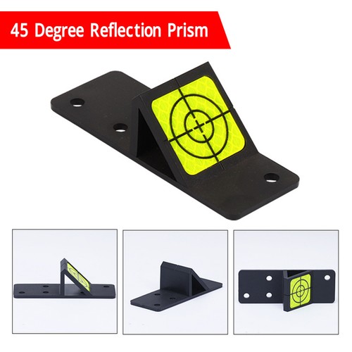 Single Side 45 Degree Reflection Surveying Prism For Total Station | eBay