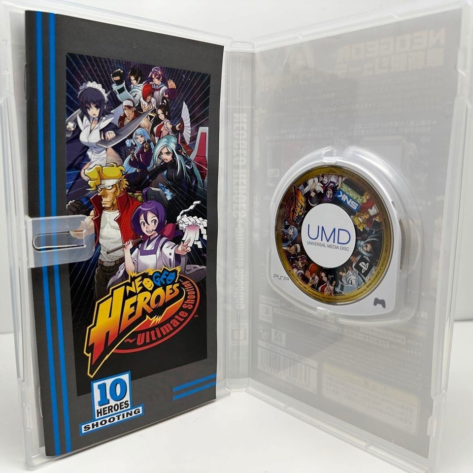 Neo Geo Heroes Ultimate Shooting PSP 2010 Game Software Action SNK ...