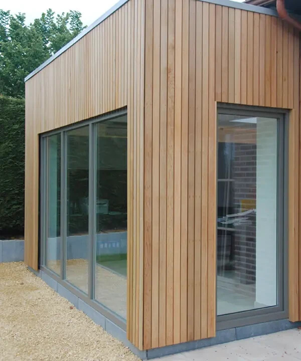 Siberian Larch Cladding Rainscreen 20 x 120mm. Grade A. Kiln-Dried TOP ...
