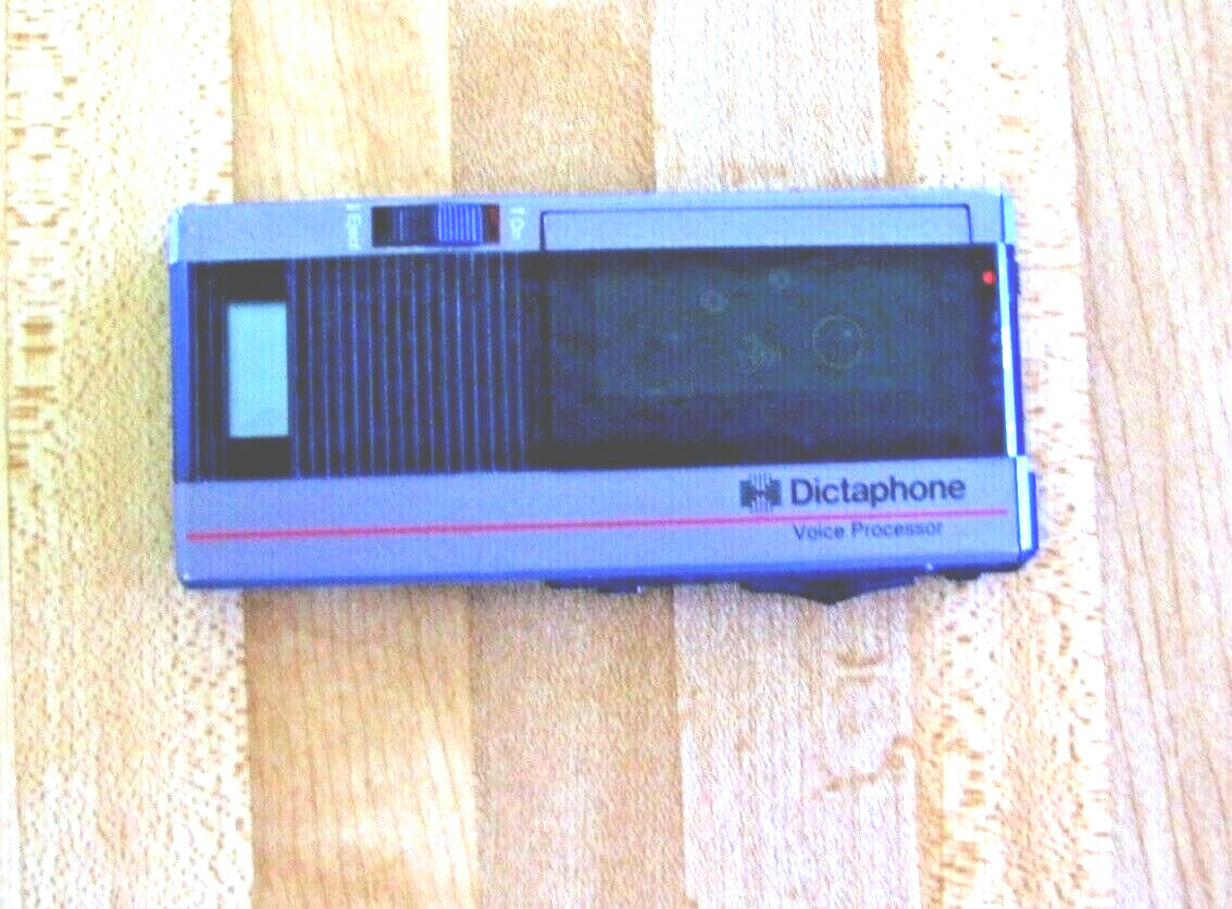 Dictaphone Vintage Voice Processor Recorder Model 1254 and Extras | eBay